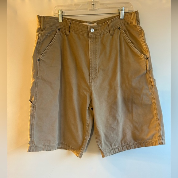 Timberland | Shorts | Timberland 0 Tan Cotton Mens Cargo Shorts Size 38 ...